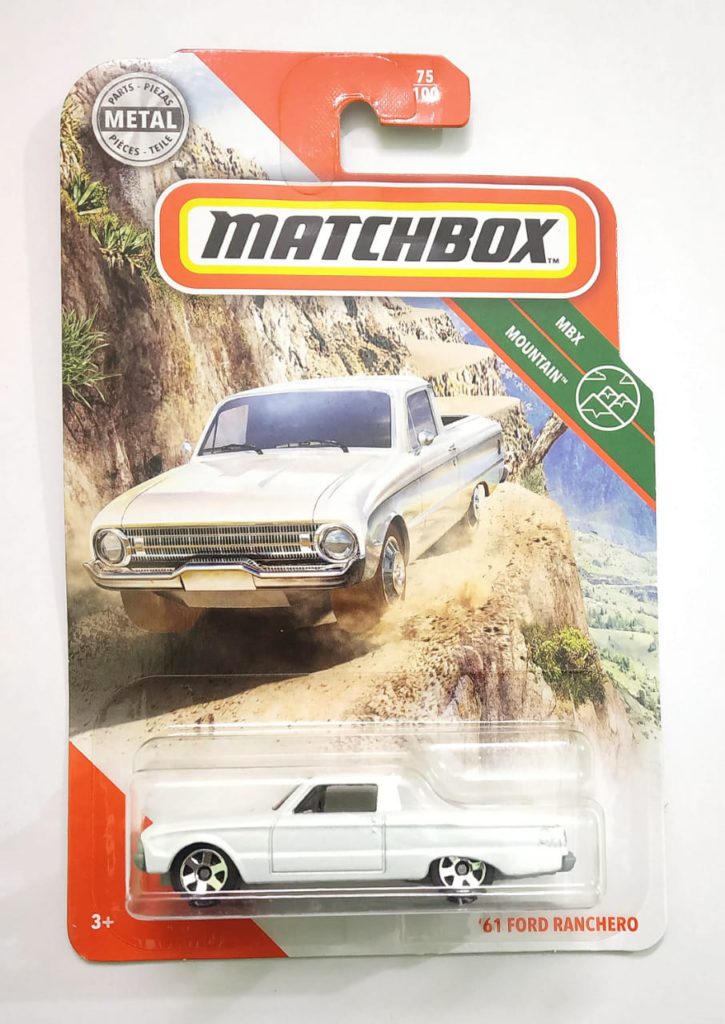Matchbox '61 Ford Ranchero (White) - MINIATURE TOY SHOP