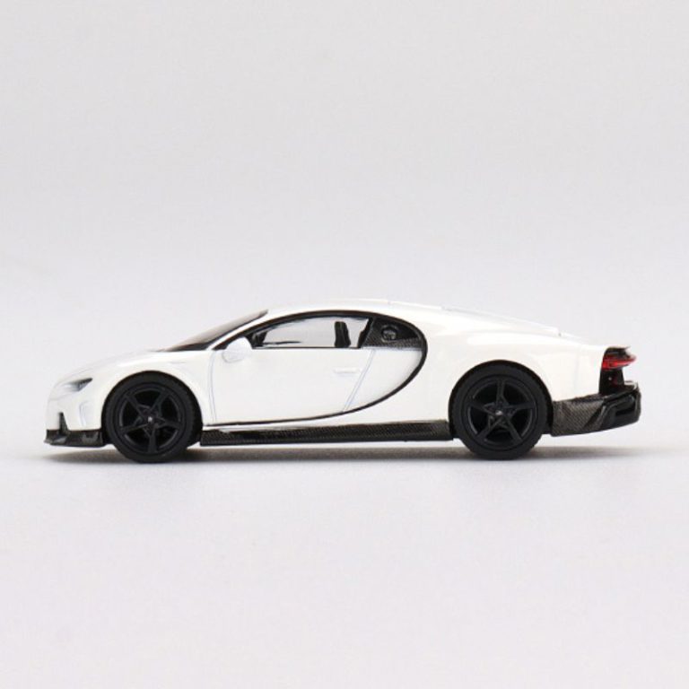 MINI GT Bugatti Chiron Super Sport White - MINIATURE TOY SHOP