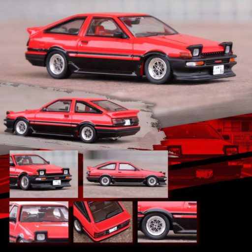 INNO64 Toyota Sprinter Trueno AE86 Red