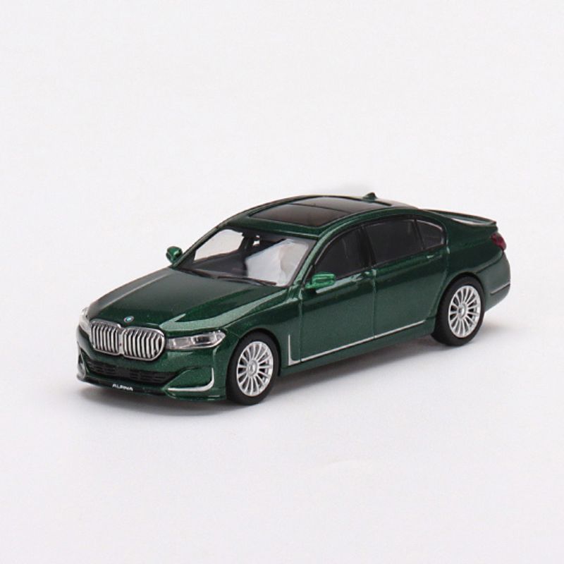 BMW Alpina B7 xDrive Alpina Green Metallic by MINI GT - MINIATURE TOY SHOP